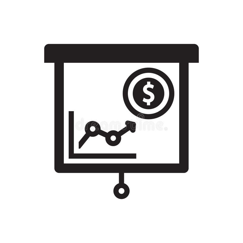 Business Presentation Icon - Income Growth Icon - Business Increase ...