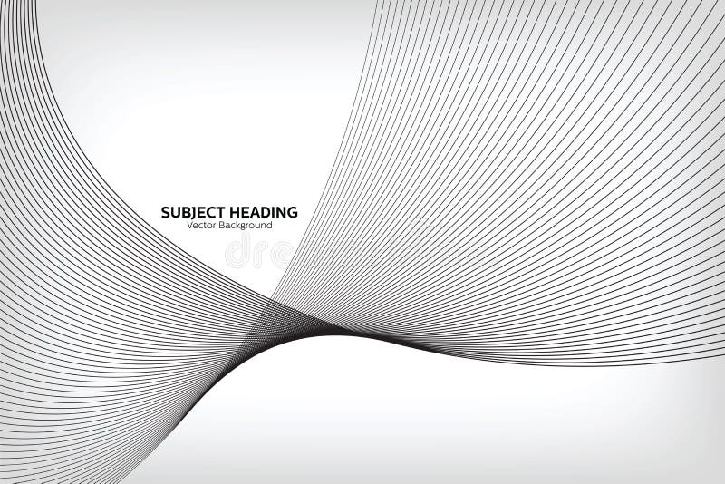 Abstract Linear Waves, Abstract Vector Background Designs, Illustration ...