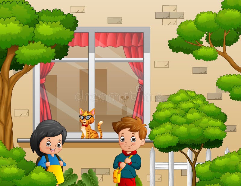 Boy Girl Playing Inside House Stock Illustrations – 127 Boy Girl ...