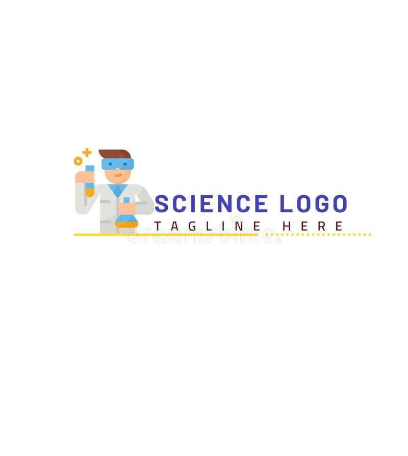 Science Logo Design Concept Vector Stock Vector - Illustration of ...