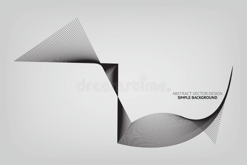 Abstract Vector Design, Plain Background Design, Writing Area, Black ...