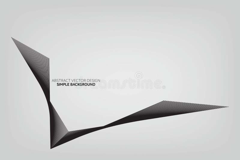 Abstract Vector Design, Plain Background Design, Writing Area, Black ...