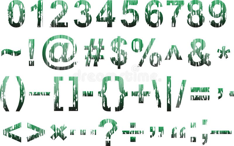 Gradient Grunge Lowercase Letters.Coarse Alphabet on White Background ...