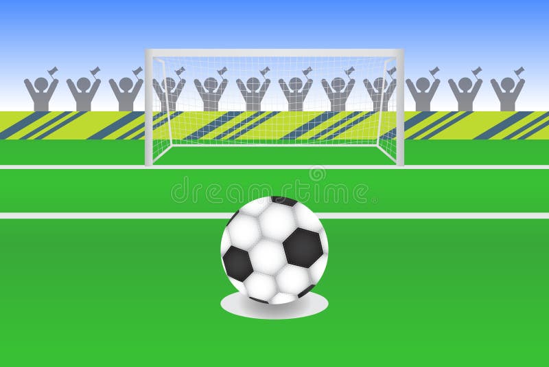 Illustration Vector Graphic of Soccer_Penalty Box Stock Vector ...