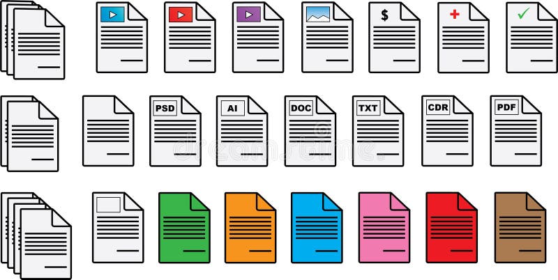 Stacked Sheets Stock Illustrations – 202 Stacked Sheets Stock ...