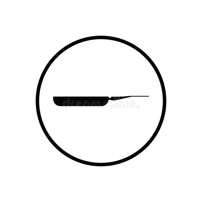 Kitchen and Cooking Vector Icons in a Circle: Pan Stock Vector ...