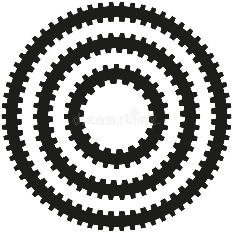 Gear border stock vector. Illustration of border, machine - 13112983