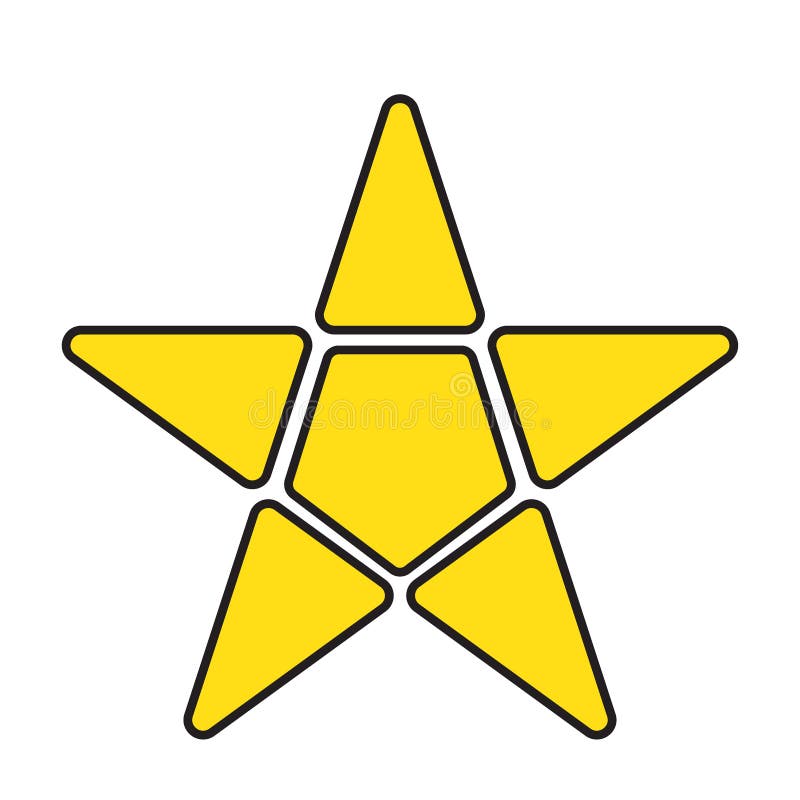 Yellow Star High Res Stock Images Dreams Time Stock Illustration ...