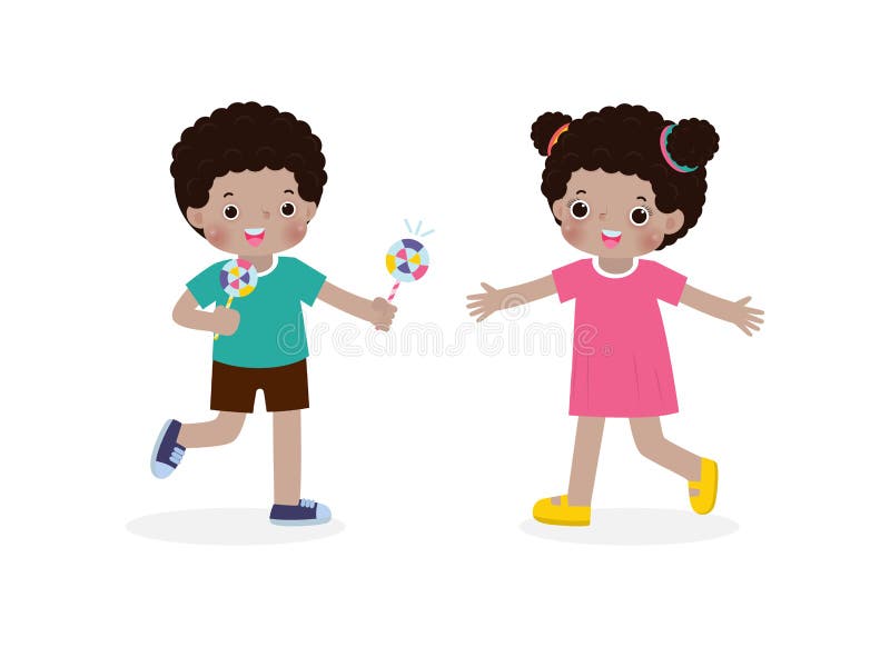 Kids Sharing Food Stock Illustrations – 138 Kids Sharing Food Stock ...