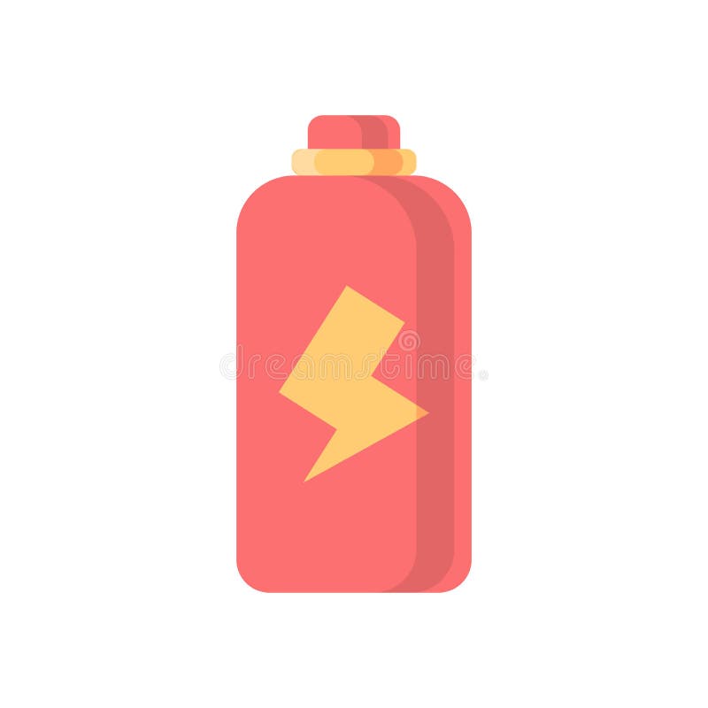 Energy Drink Icon. Suitable for Sports Themes, Drinks, Games, Stamina ...