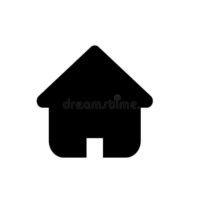 House Flat Fill Vector Design Icon Stock Vector - Illustration of sign ...