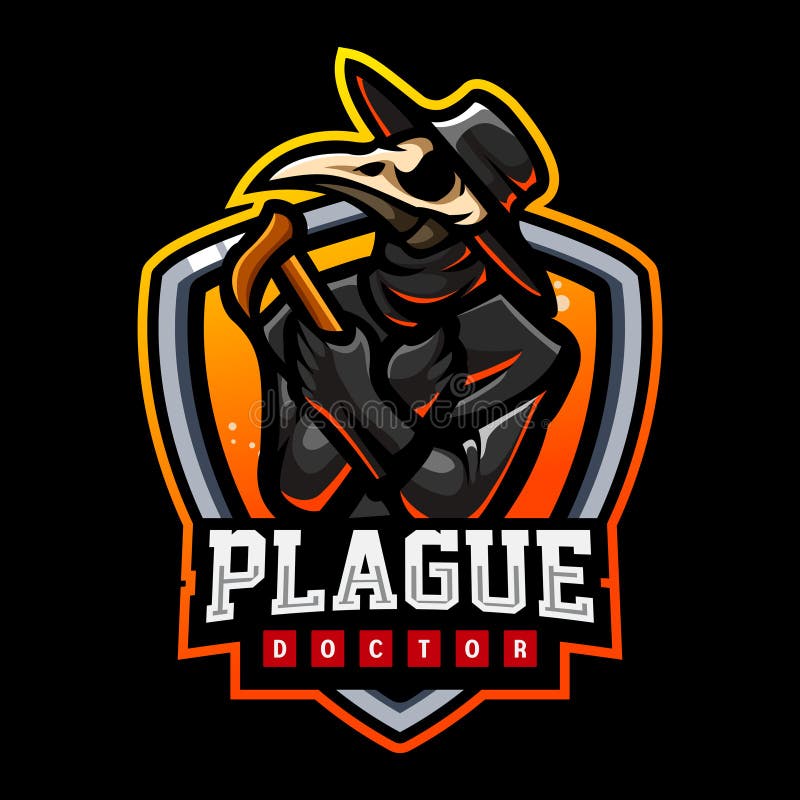 Doctor Plague Mascot. Esport Logo Design Stock Vector - Illustration of ...