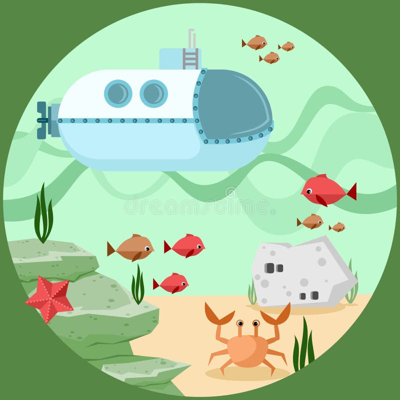 Clipart Ocean Ecosystem Stock Illustrations – 251 Clipart Ocean ...