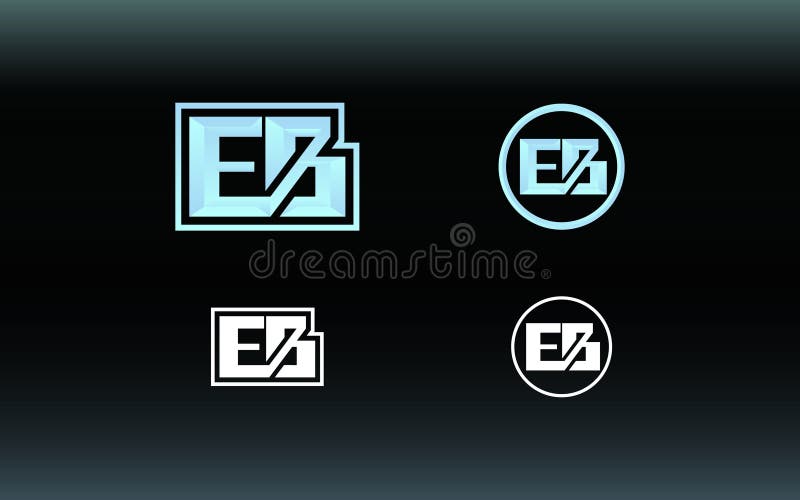 Initials EB Logo with a Bright Color is Suitable for E Sports Teams and ...