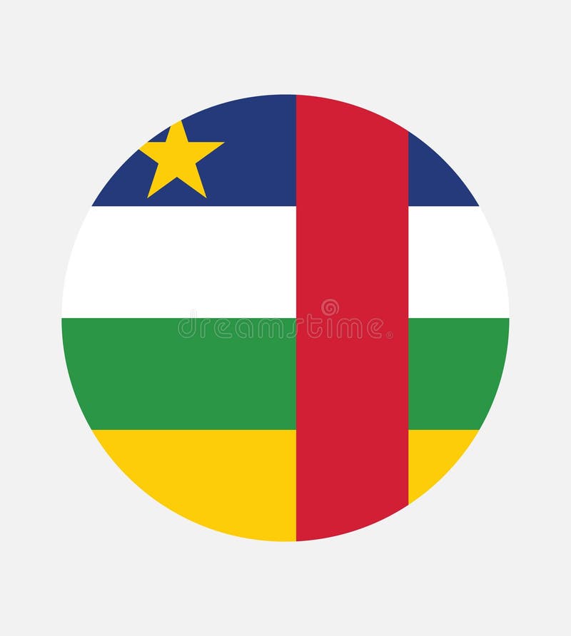National Central African Republic Flag Official Colors And Proportion