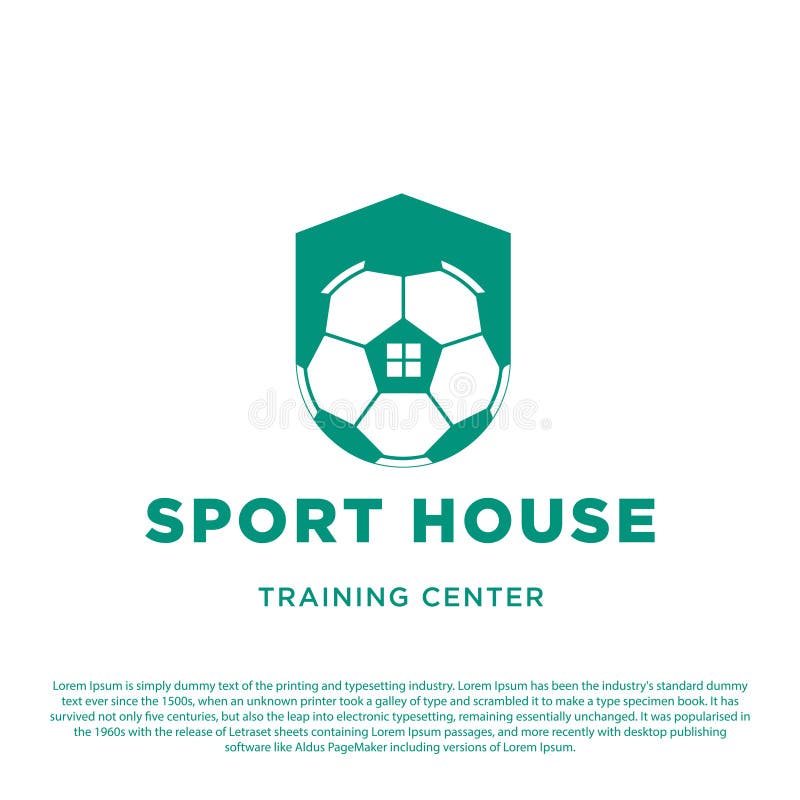 Sport Logo Design. Sport House Creative Logo Stock Vector ...