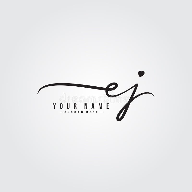 Ej Lettering Stock Illustrations – 560 Ej Lettering Stock Illustrations ...