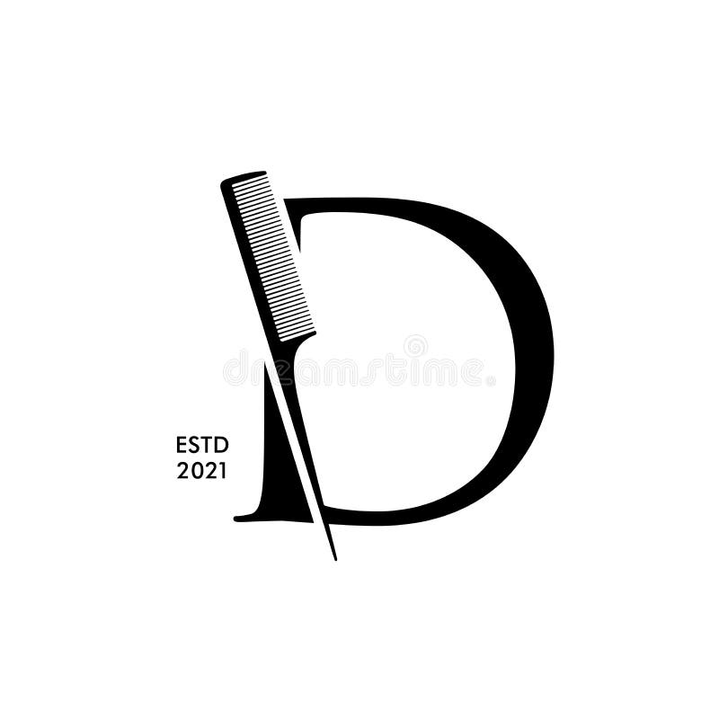 D Barber Logo Stock Illustrations – 50 D Barber Logo Stock ...