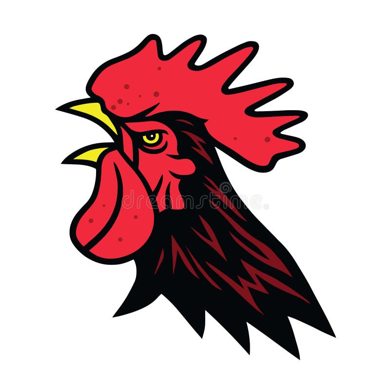 Rooster Logo Sports Mascot Premium Design Vector Illustration Stock ...