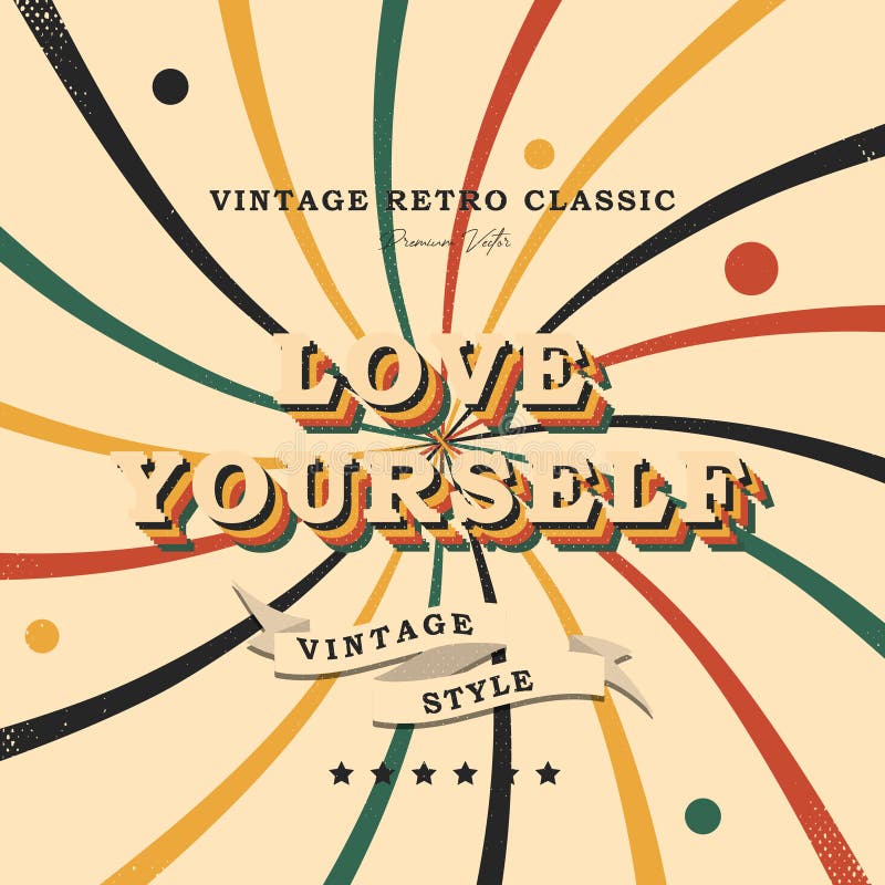 Vintage Retro Background with Twist Pattern Stock Vector - Illustration ...