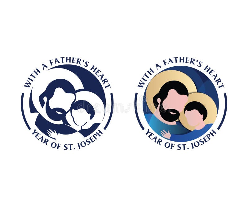 Saint Joseph Logo - Year of St. Joseph - Joseph Icon Stock Vector ...