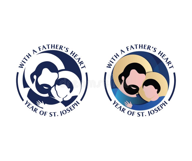 Saint Joseph Logo - Year of St. Joseph - Joseph Icon Stock Vector ...