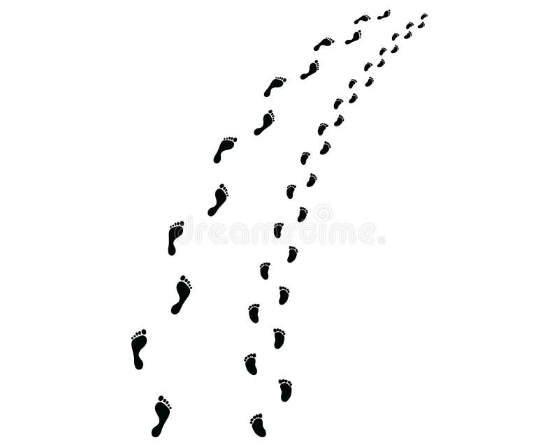Path Shoe Prints Stock Illustrations – 116 Path Shoe Prints Stock ...