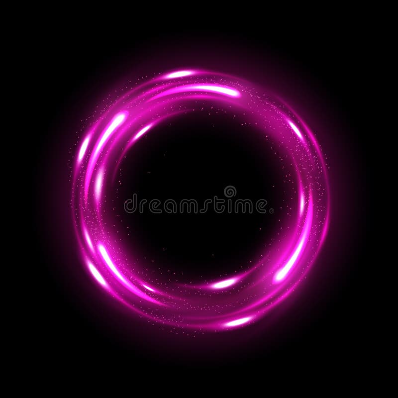 Rotating Magenta Shiny with Sparks. Suitable for Product Advertising ...