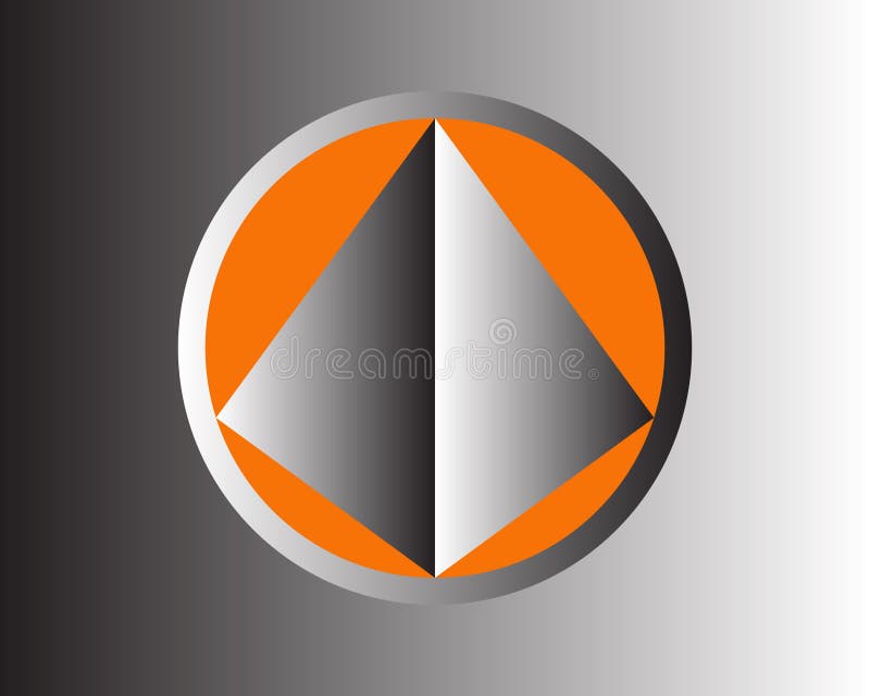 Abstract Round Shape Symbol Logo Design Stock Illustration ...