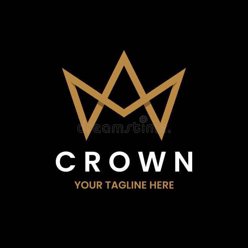 Simple crown king vector stock vector. Illustration of queen - 224506703
