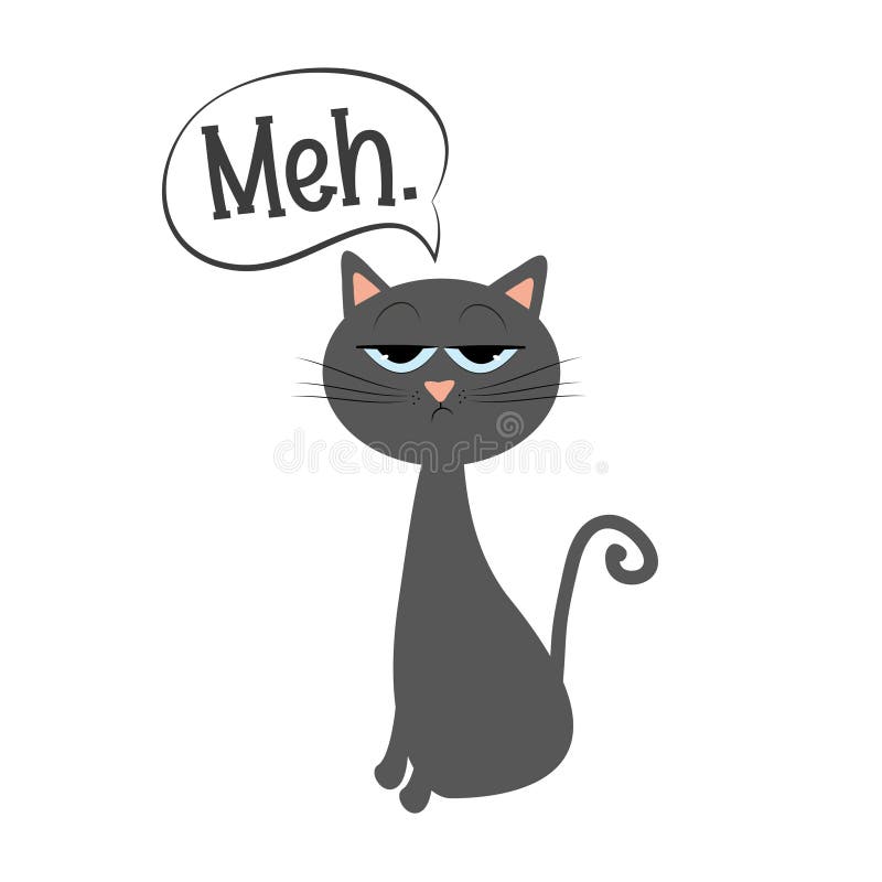 Sulky Cat Stock Illustrations – 15 Sulky Cat Stock Illustrations ...