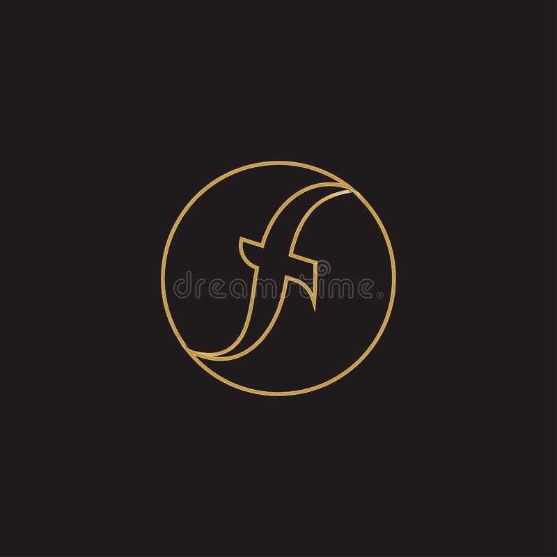 Alphabet Initials Logo FO, of, F and O Stock Vector - Illustration of ...