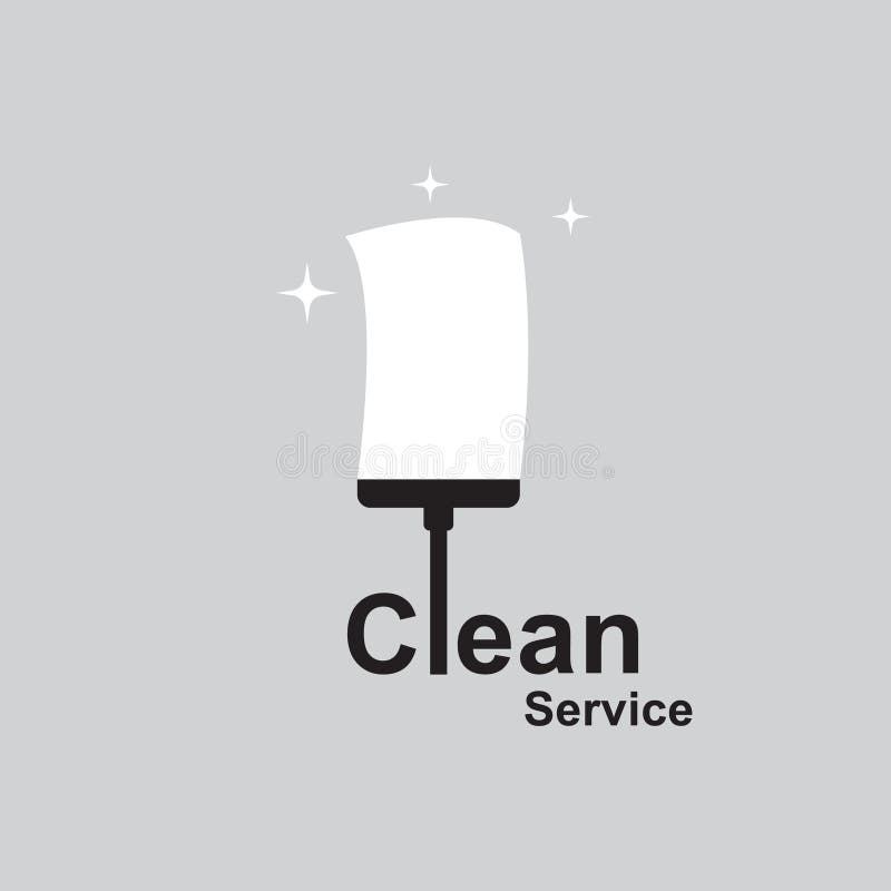 Clean Service Logo Design Template-Cleaning Service Logo. Stock ...