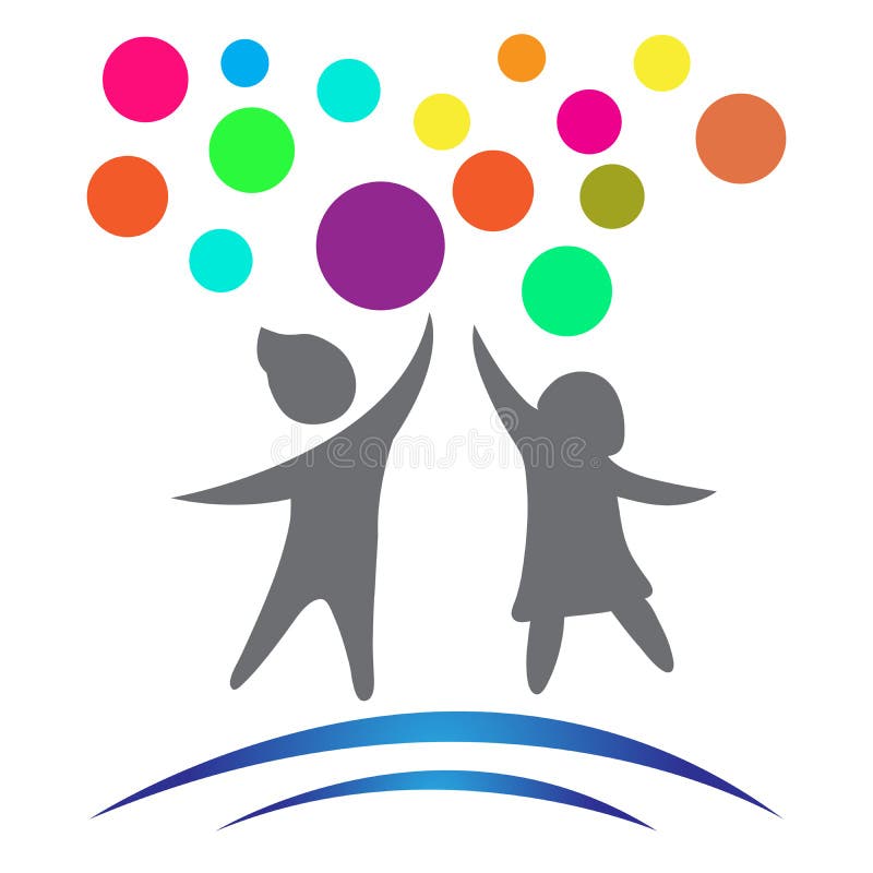 Dancing Logo with Illustrated Line Art Vector Stock Vector ...