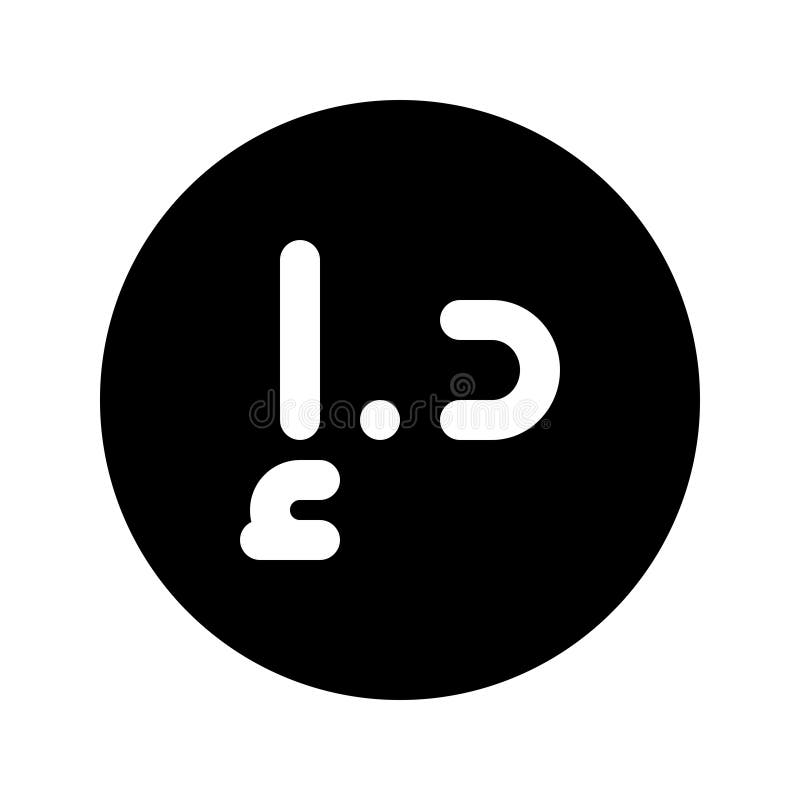 UAE Dinar Solid Style Icon stock vector. Illustration of dinar - 229061432