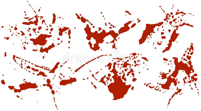 Blood spatter icon stock vector. Illustration of flowing - 76167489