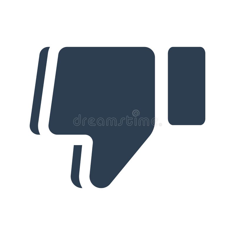 Unlike button icon stock vector. Illustration of thumbs - 229317026