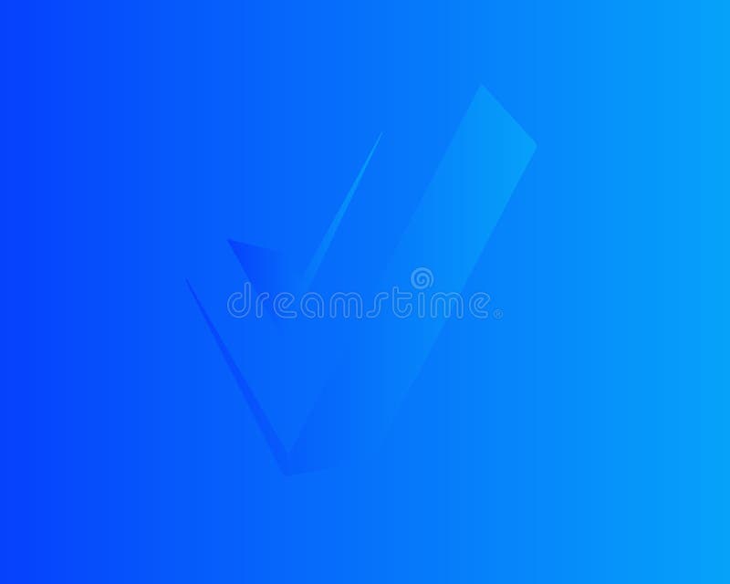 Dark Light Blue Sign with Blue Background Stock Illustration ...