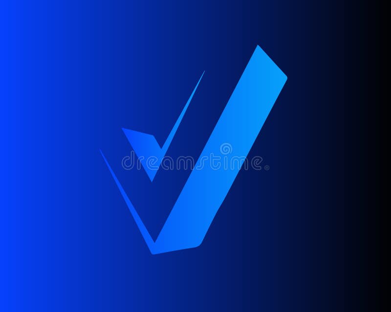 Dark Blue Sign Symbol Design Stock Illustration - Illustration of ...
