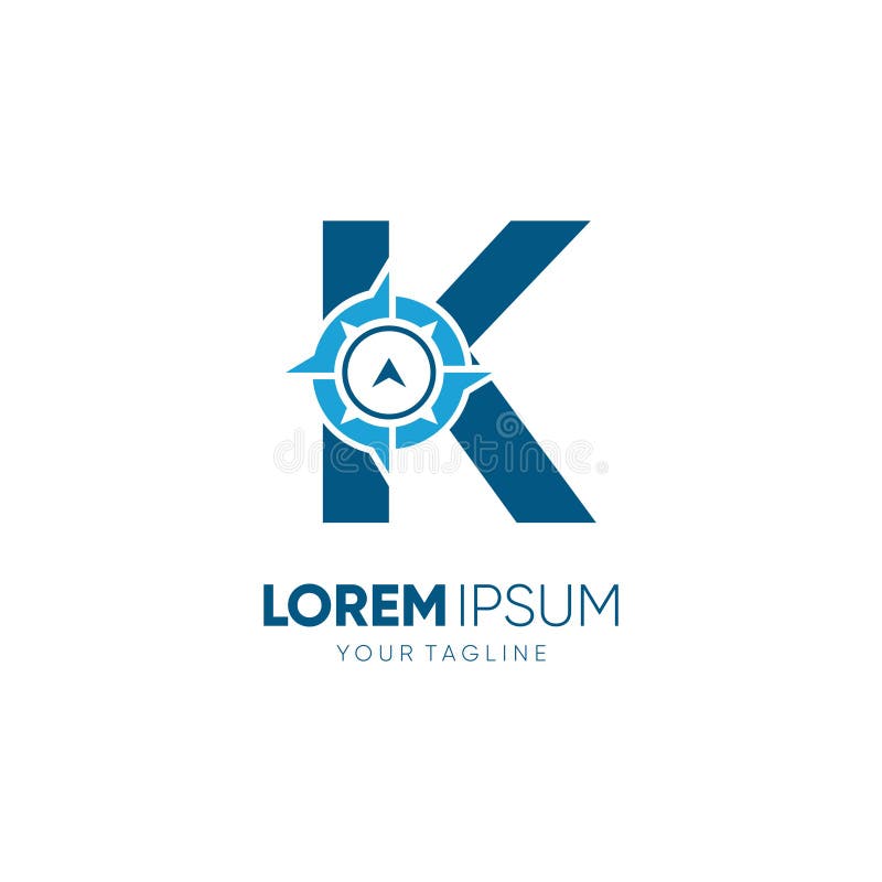 Letter M Compass Logo Design Vector Icon Graphic Emblem Illustration ...