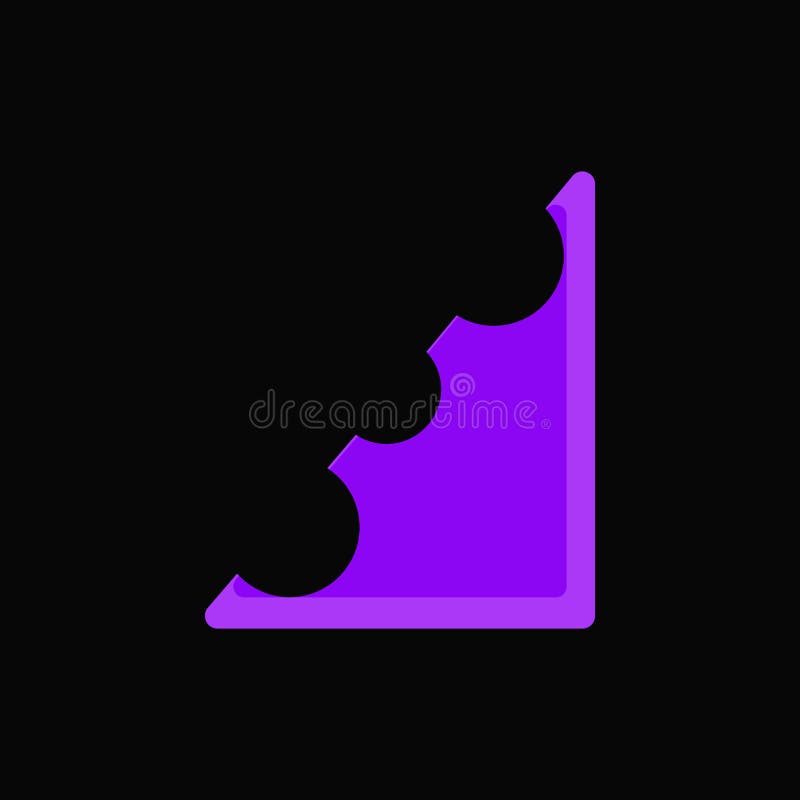 Blue Triangle Shape Icon Symbol Design Stock Illustration ...