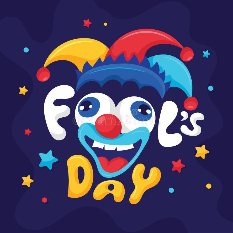 April Fools Day Vector Illustration, Simple and Trendy with Flat Design ...
