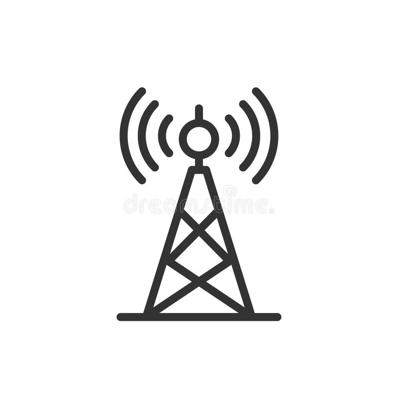 Transmitter Icon from Communication Collection. Stock Vector ...
