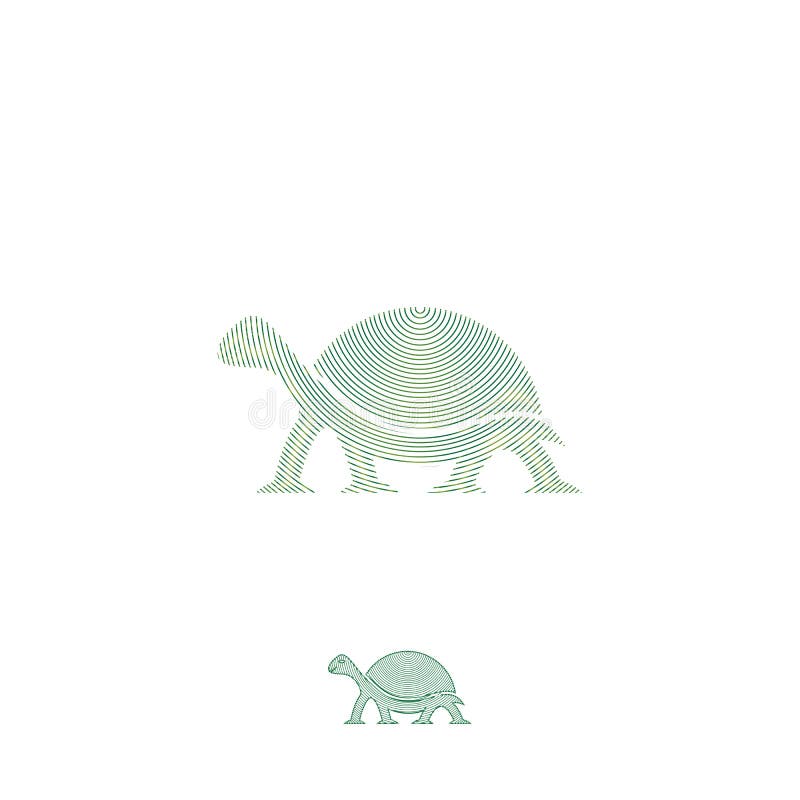 Tortoise Logo Design Template Inspiration Stock Vector - Illustration ...