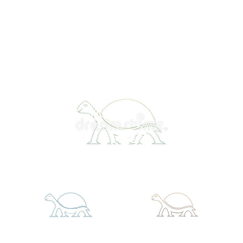 Tortoise Logo Design Template Inspiration Stock Vector - Illustration ...