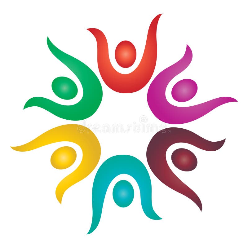 Teamwork kids stock vector. Illustration of harmony, friendship - 614204