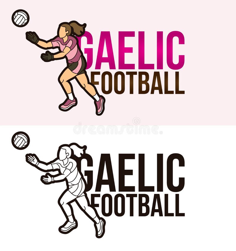 Gaelic Football Stock Illustrations – 665 Gaelic Football Stock ...