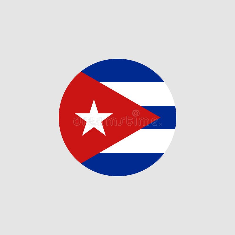 National Cuba Flag, Official Colors and Proportion Correctly. National ...