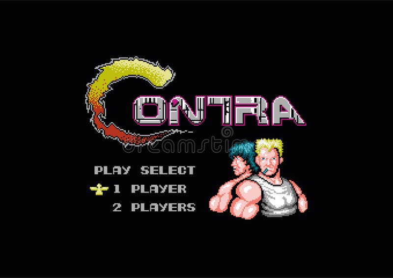 Contra Video Game Stock Illustrations – 13 Contra Video Game Stock ...