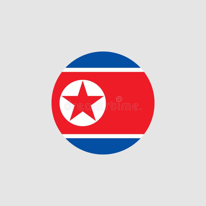 National North Korea Flag, Official Colors and Proportion Correctly ...